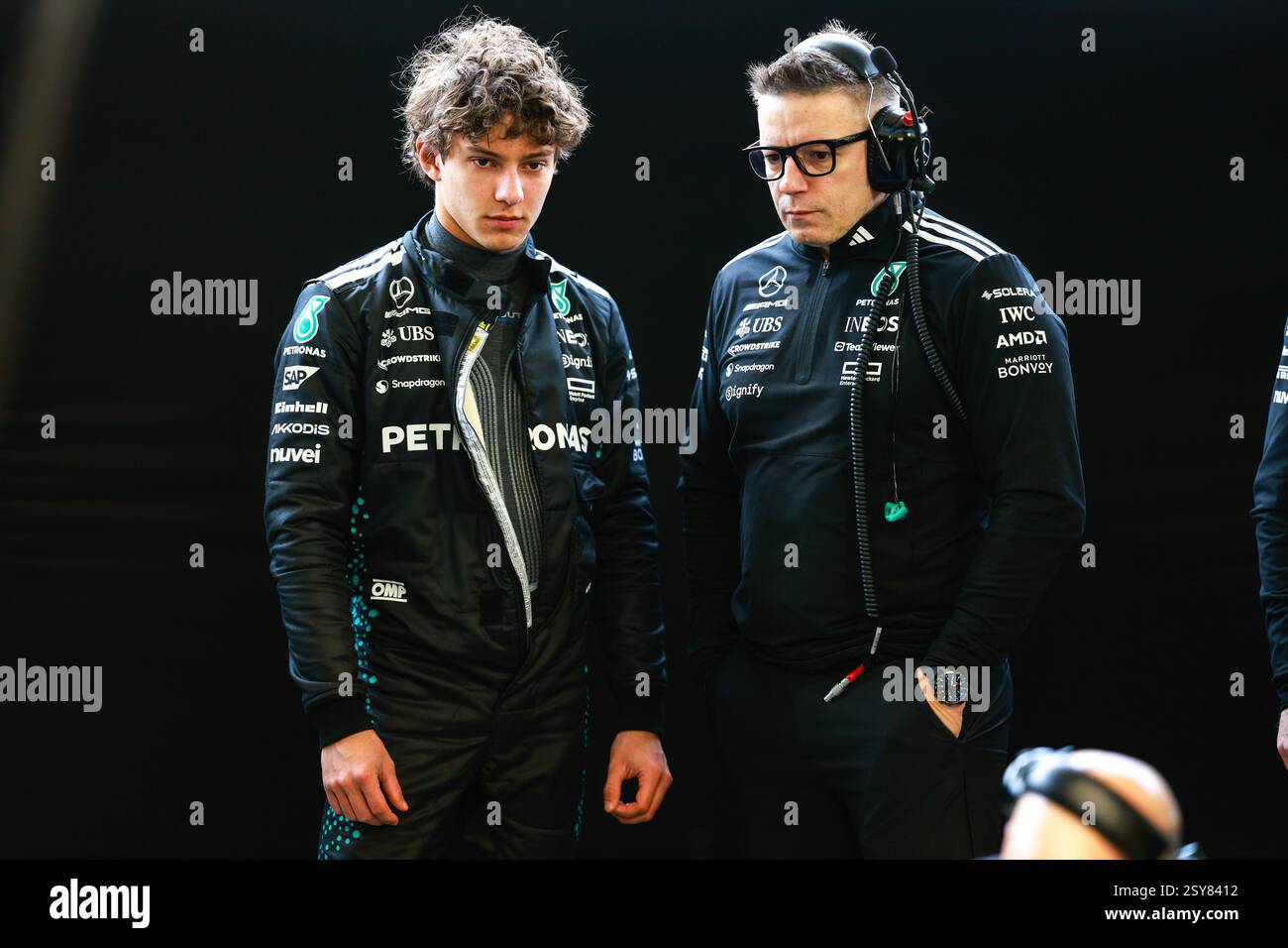 KIMI ANTONELLI Andrea (ita), Mercedes AMG F1 Team W16, portrait during the Formula 1 Aramco pre ...