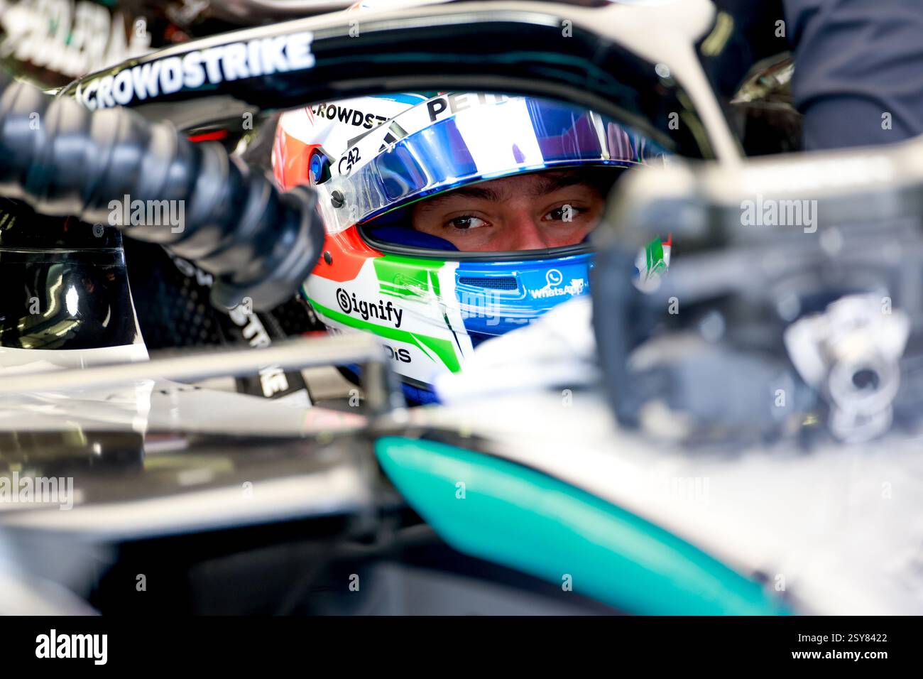 KIMI ANTONELLI Andrea (ita), Mercedes AMG F1 Team W16, portrait during ...