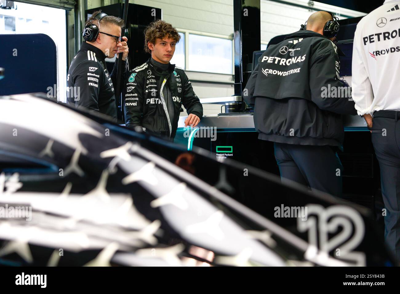 KIMI ANTONELLI Andrea (ita), Mercedes AMG F1 Team W16, portrait during the Formula 1 Aramco pre ...
