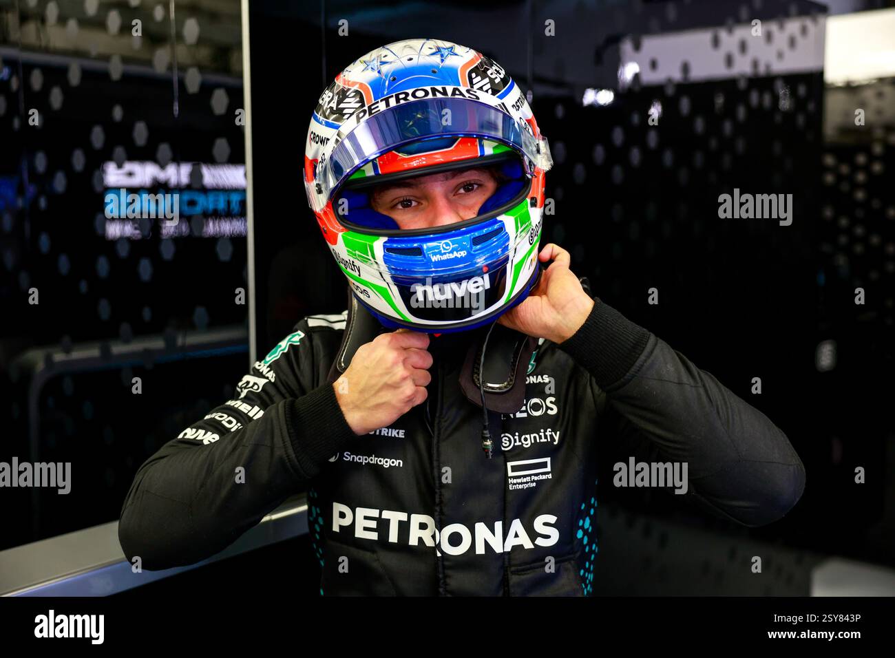KIMI ANTONELLI Andrea (ita), Mercedes AMG F1 Team W16, portrait during ...