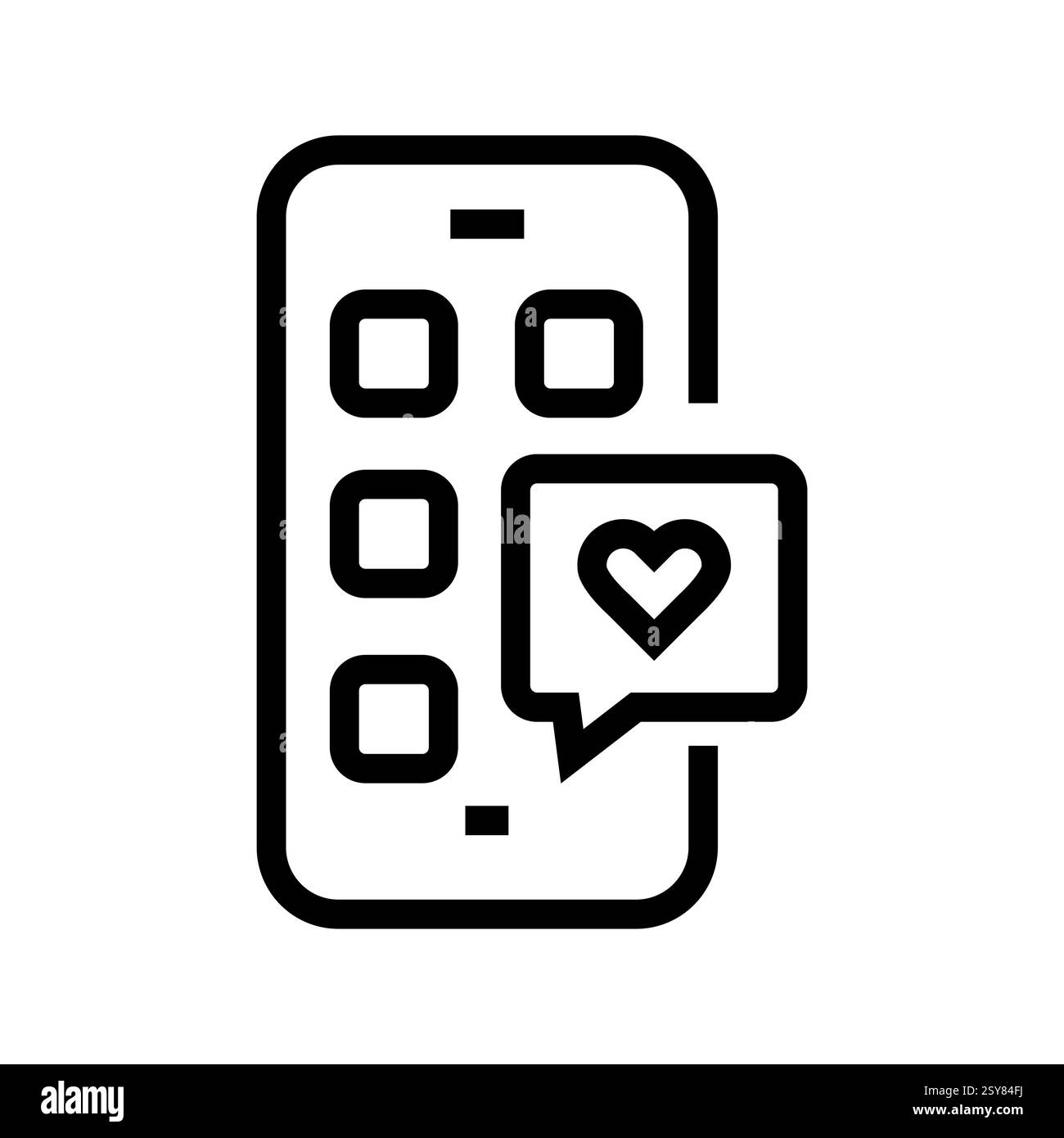 Virtual communication platforms vector vectors Black and White Stock ...