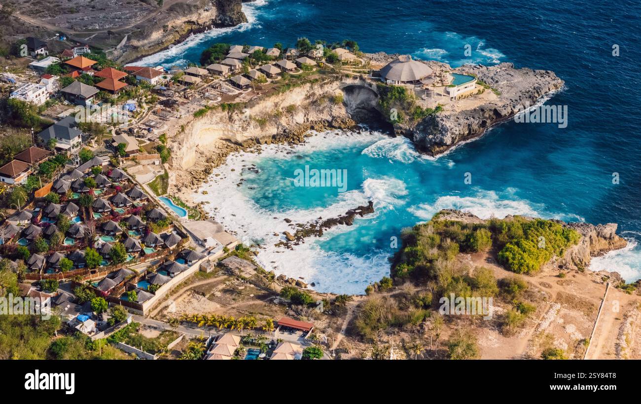 Drone video rocky beach tropical hi-res stock photography and images ...