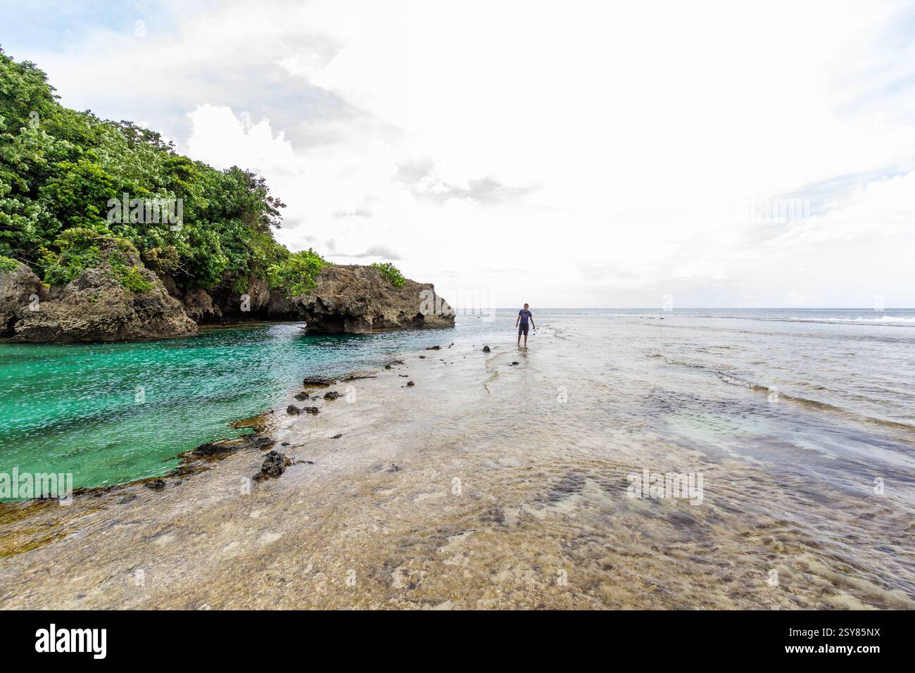 Stunning beach views at Magpupungko Rock Pool and Flats in Siargao ...