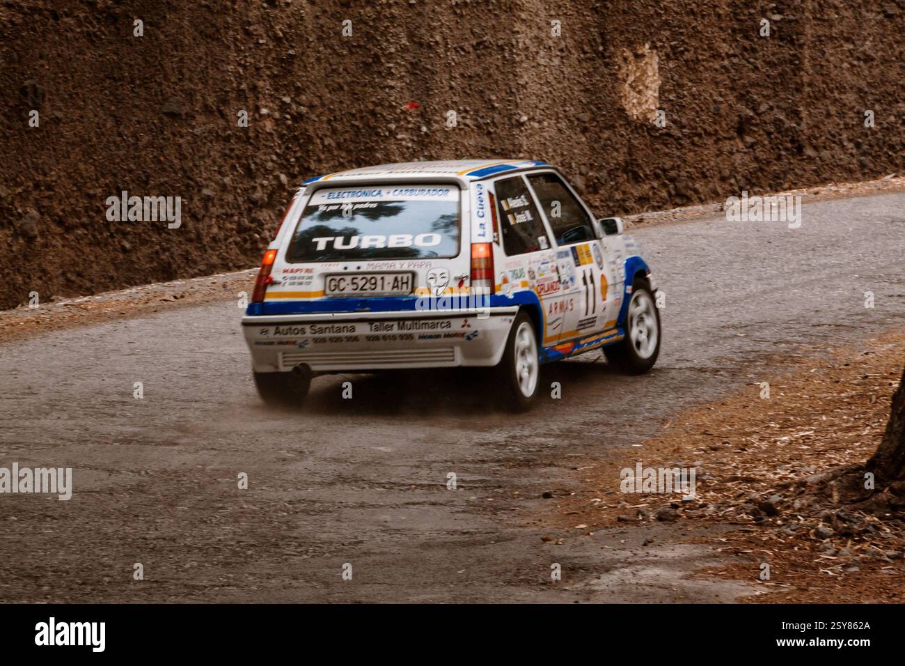 Rally Islas Canarias, Gran Canaria Stock Photo - Alamy