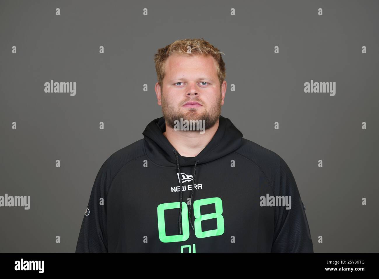 Texas offensive lineman Hayden Conner (OL08) poses for a portrait at ...