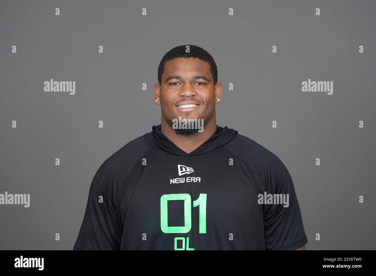 Texas offensive lineman Kelvin Banks Jr. (OL01) poses for a portrait at ...