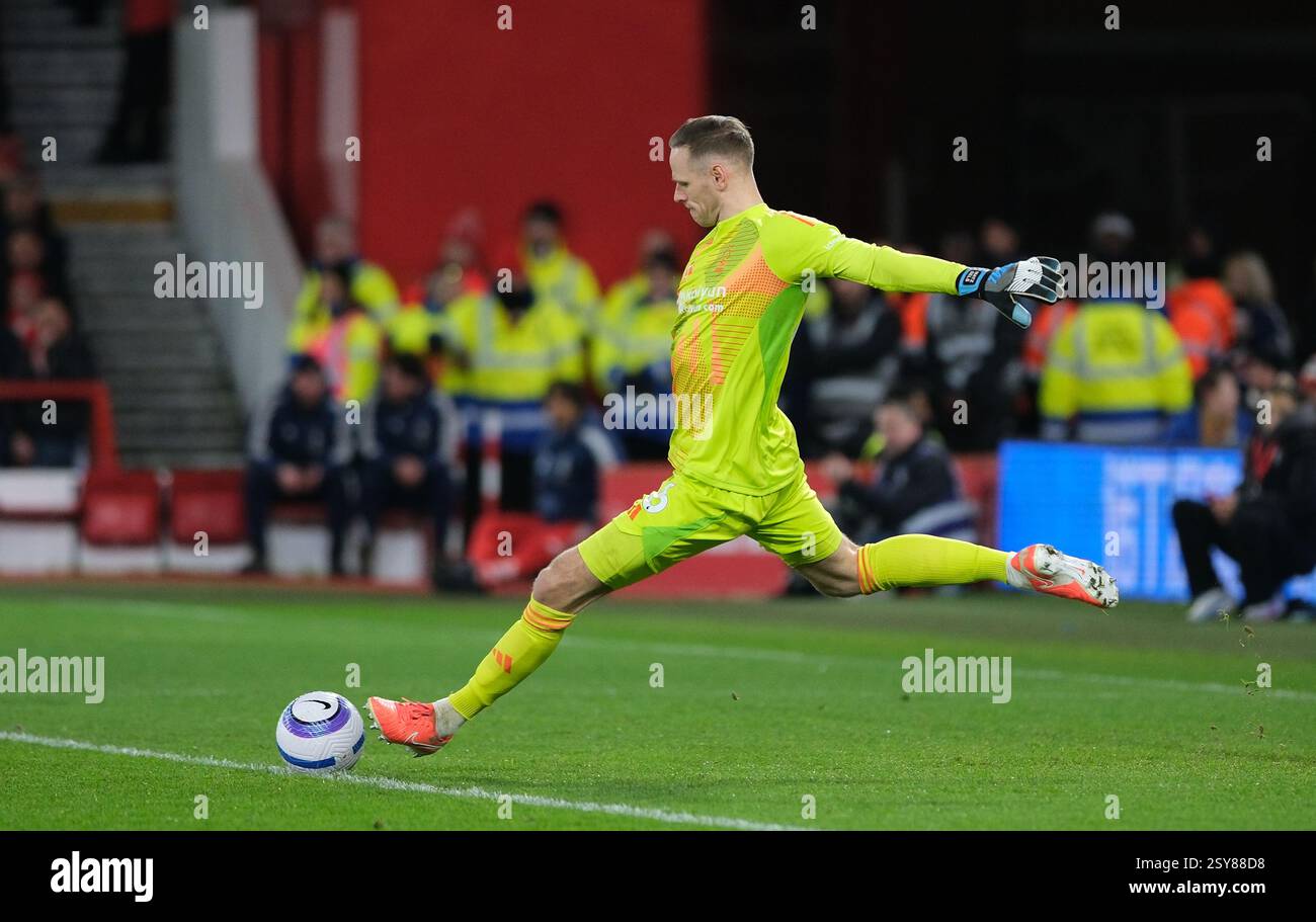 Nottingham, UK. 26th Feb, 2025. NOTTINGHAM, ENGLAND - FEBRUARY 26: Matz ...