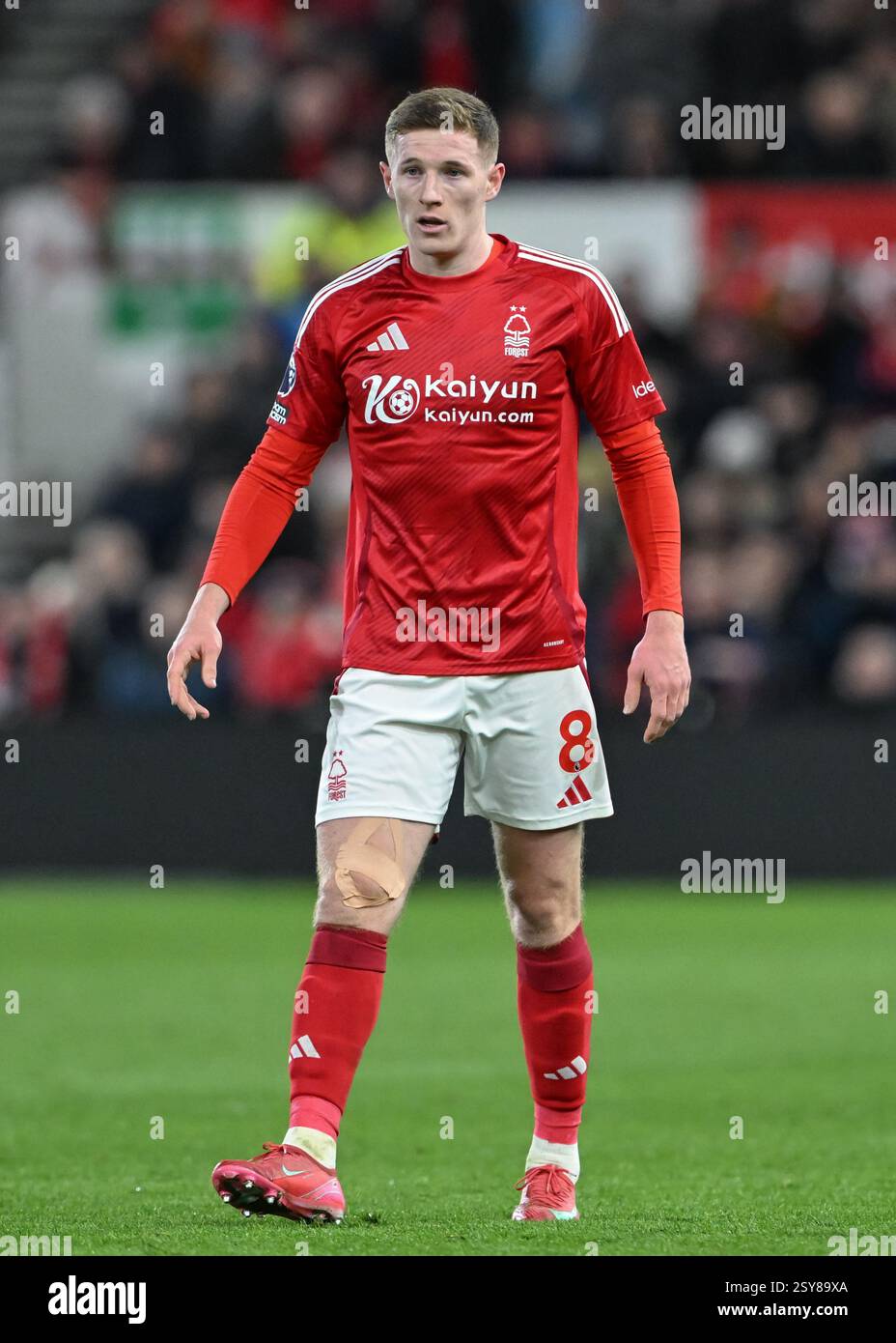Nottingham, UK. 26th Feb, 2025. Elliot Anderson of Nottingham Forest ...