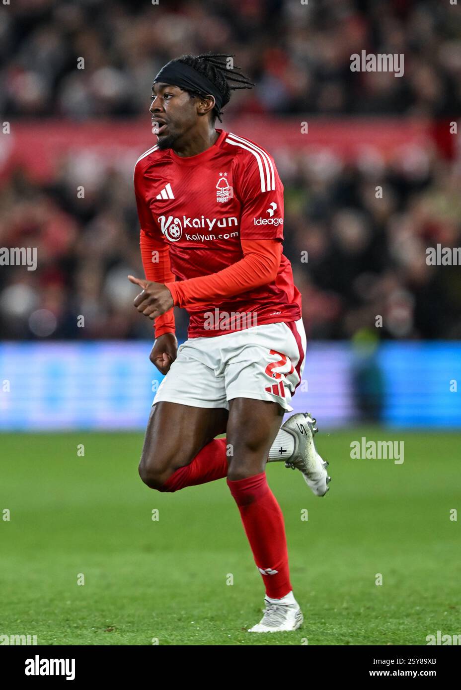 Nottingham, UK. 26th Feb, 2025. Anthony Elanga of Nottingham Forest ...