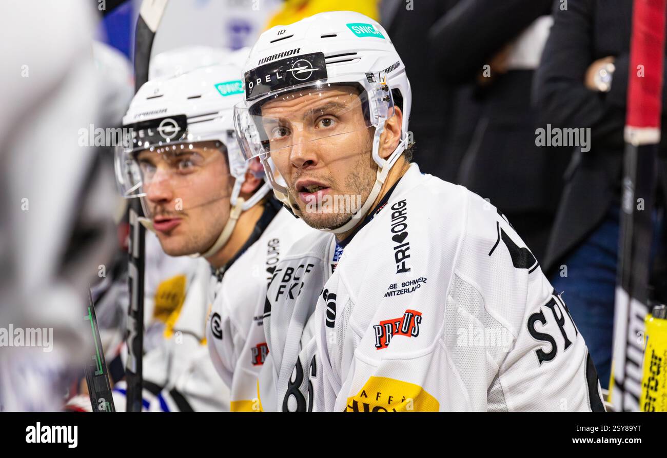 Zurich, Switzerland, 1st Feb 2025: #86 Julien Sprunger, forward HC ...