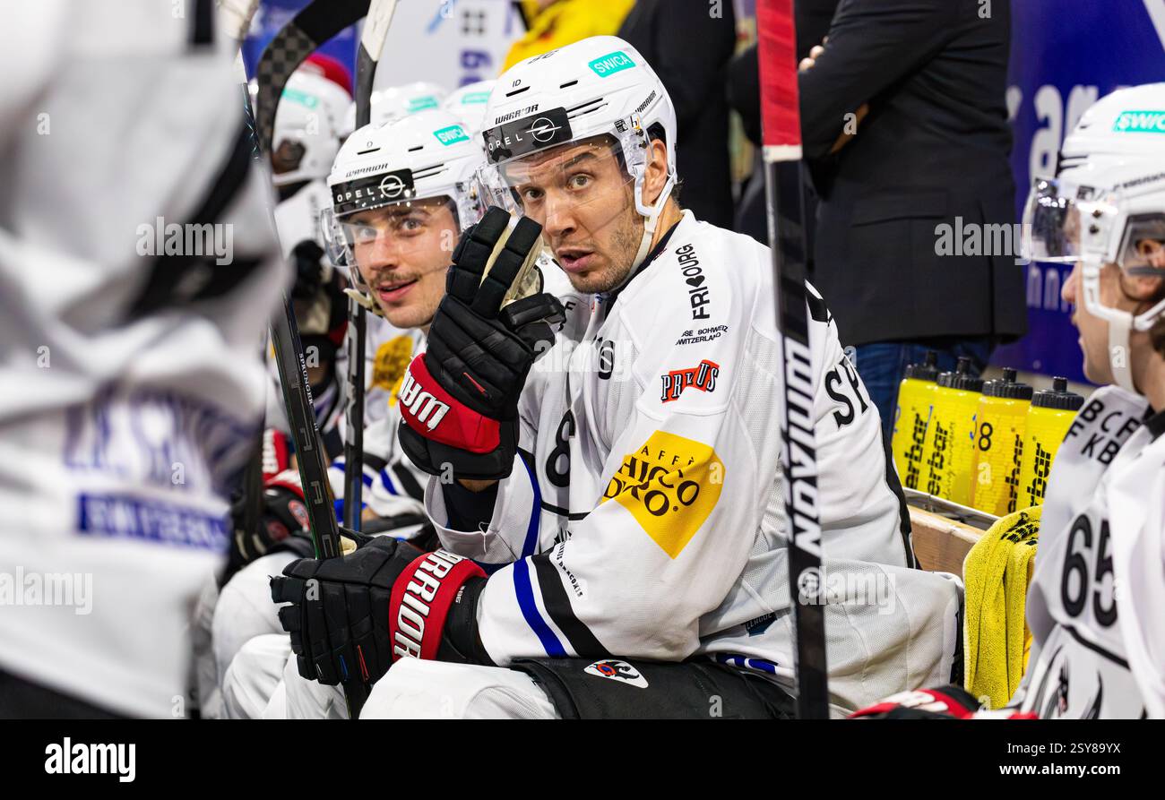 Zurich, Switzerland, 1st Feb 2025: #86 Julien Sprunger, forward HC ...
