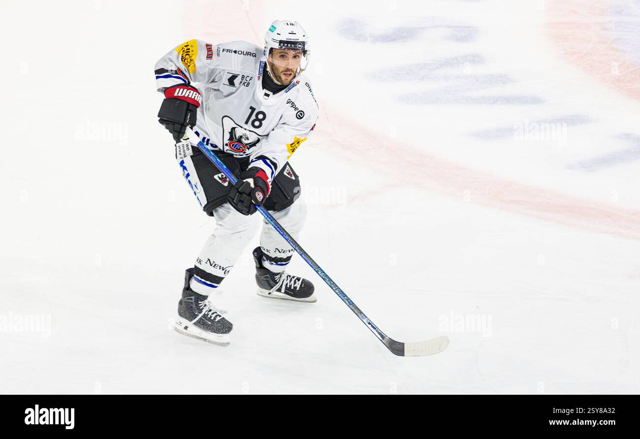 Kloten, Switzerland, 31st Jan 2025: #18 Ryan Gunderson, defender HC ...