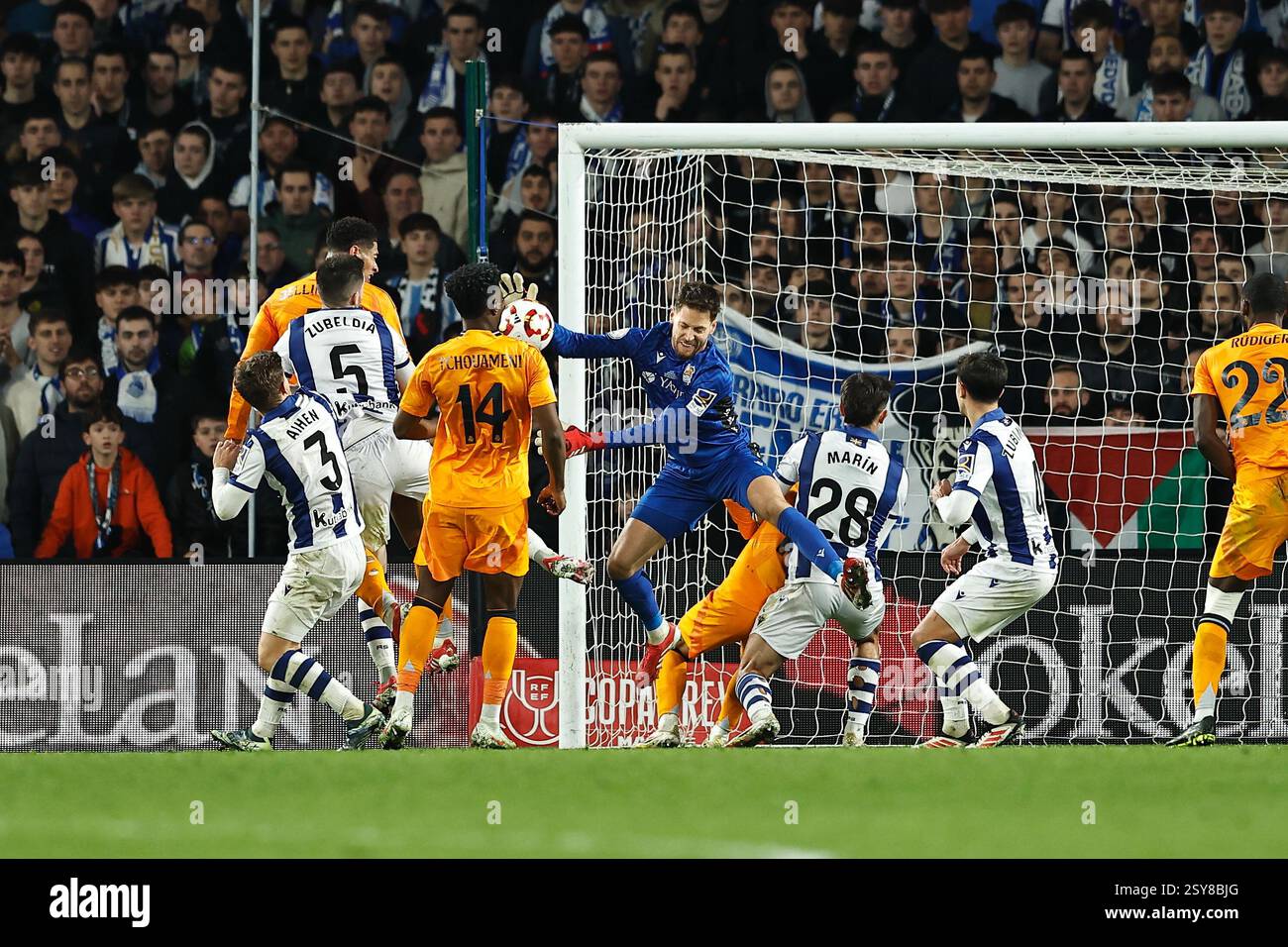 Alex Remiro (Sociedad), FEBRUARY 26, 2025 - Football / Soccer : Spanish ...