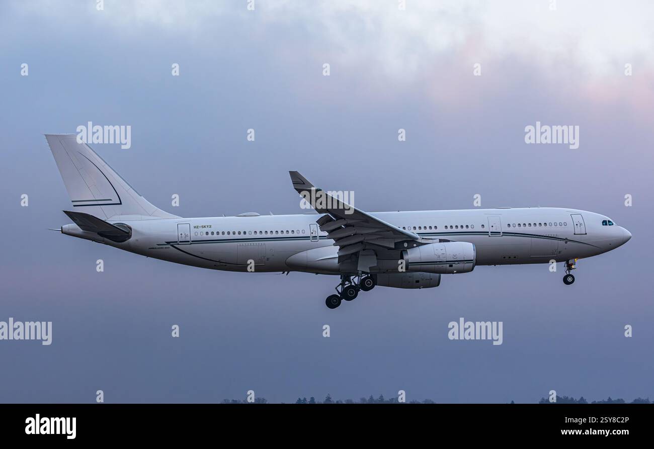 Zurich, Switzerland, 18th Jan 2025: An Airbus A330-243(CJ) from Alpha ...