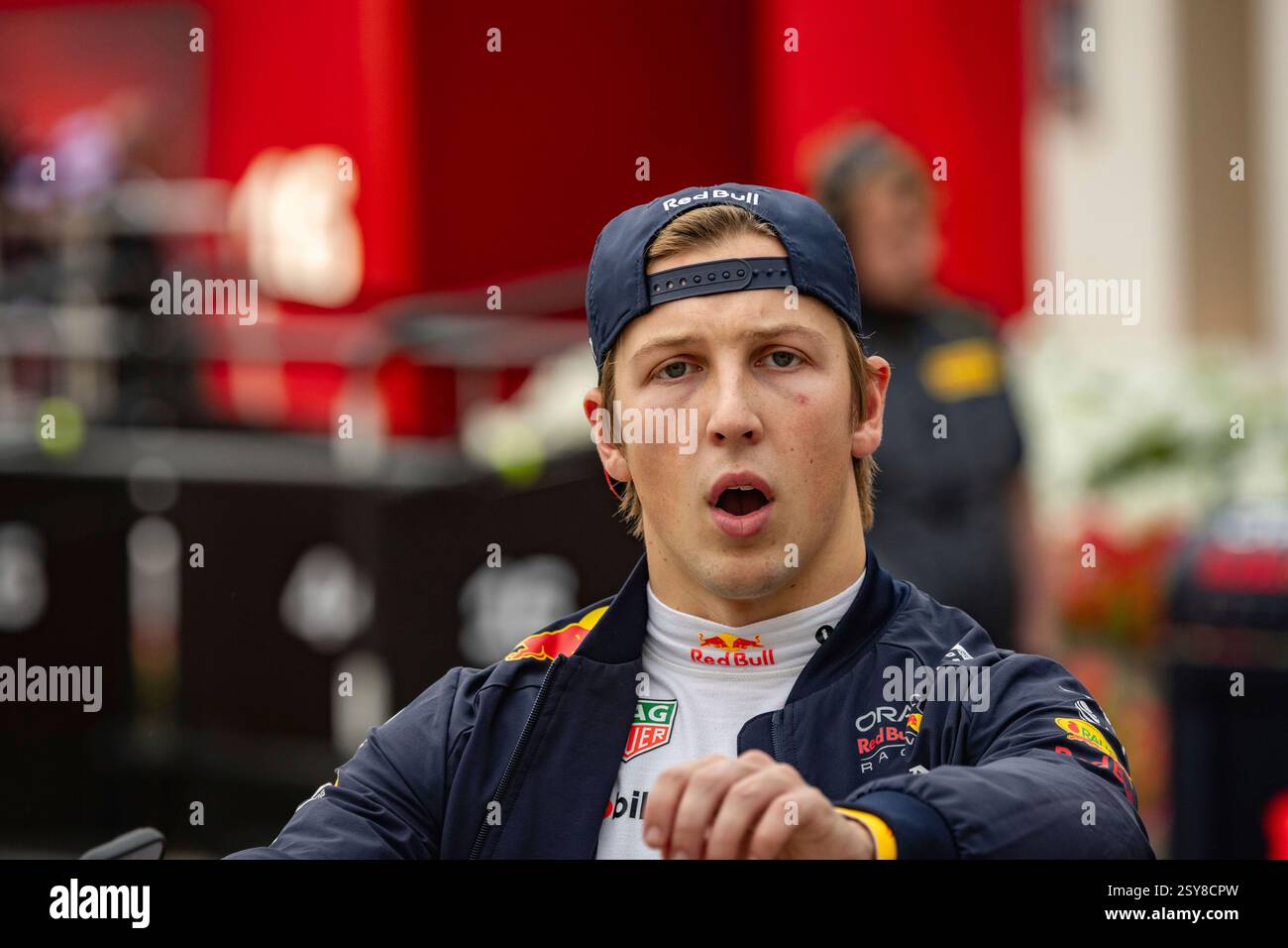 Sakhir, Bahrain. 27th Feb, 2025. Liam Lawson (NZL, Oracle Red Bull ...