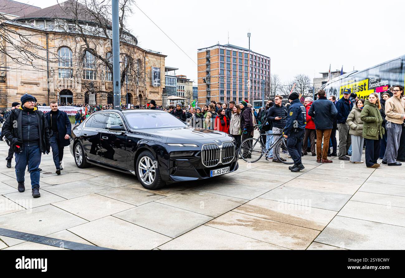 Freiburg im Breisgau, Germany, 3rd Feb 2025: Chancellor candidate ...