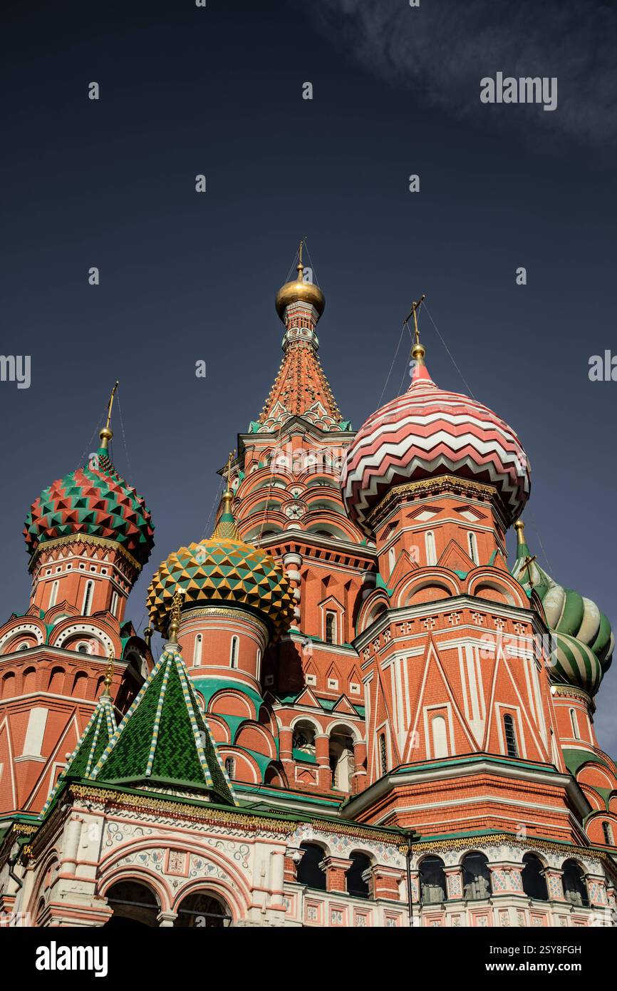 Basilius-Kathedrale St. Basilius-Kathedrale auf dem Roten Platz in ...