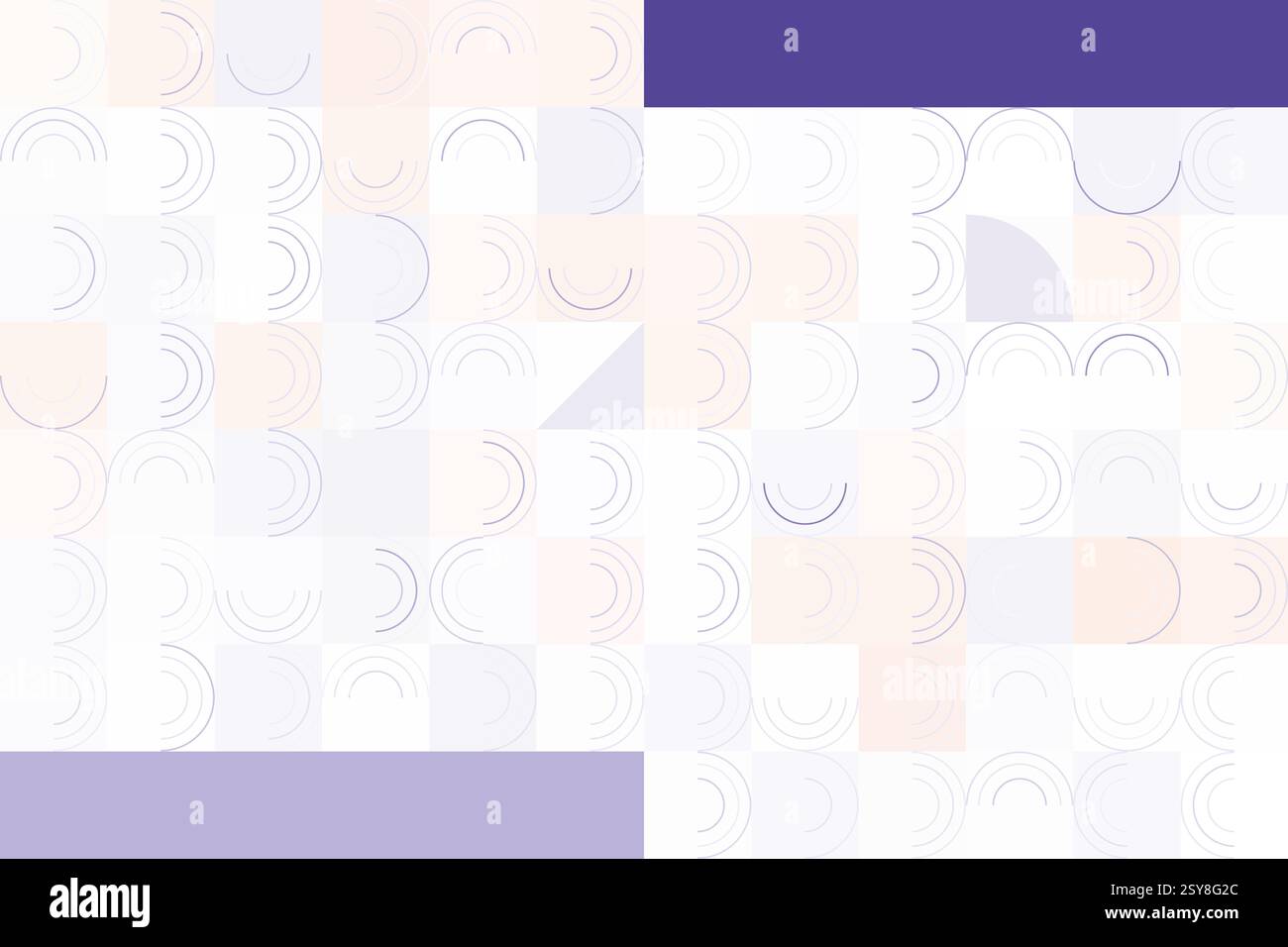 Soft Abstract Design with Light Arches and Muted Tones Against a Bold ...
