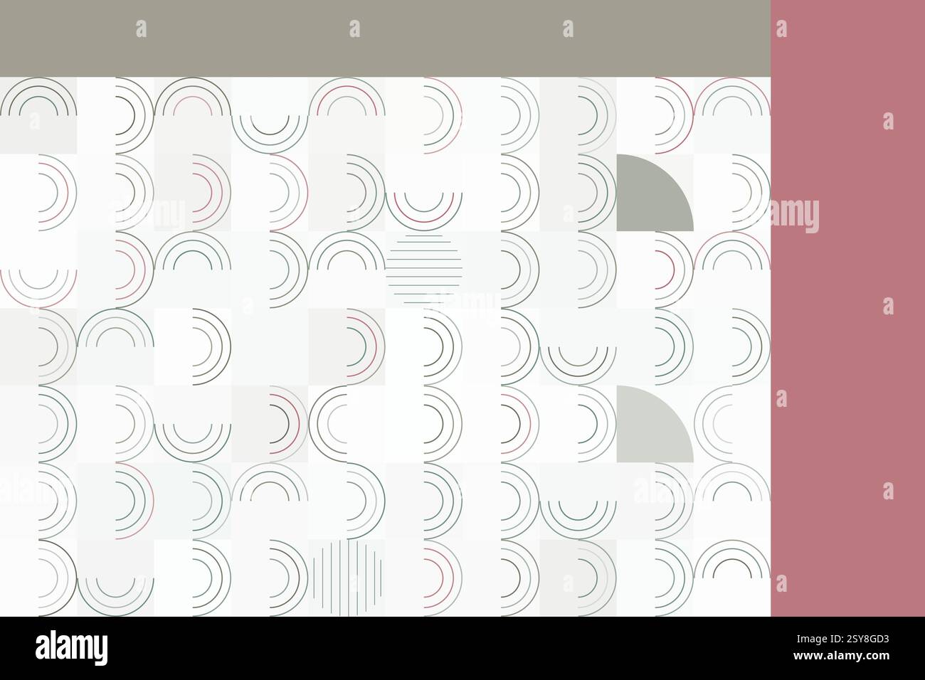 A sleek and modern collection of abstract geometric patterns featuring grey and white tones ...