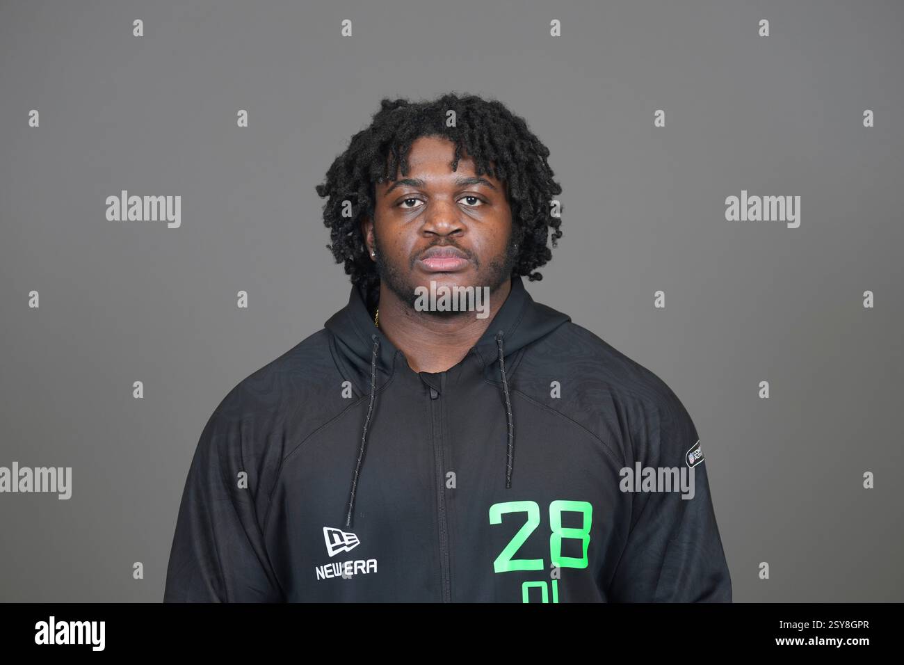 Missouri offensive lineman Armand Membou (OL28) poses for a portrait at ...