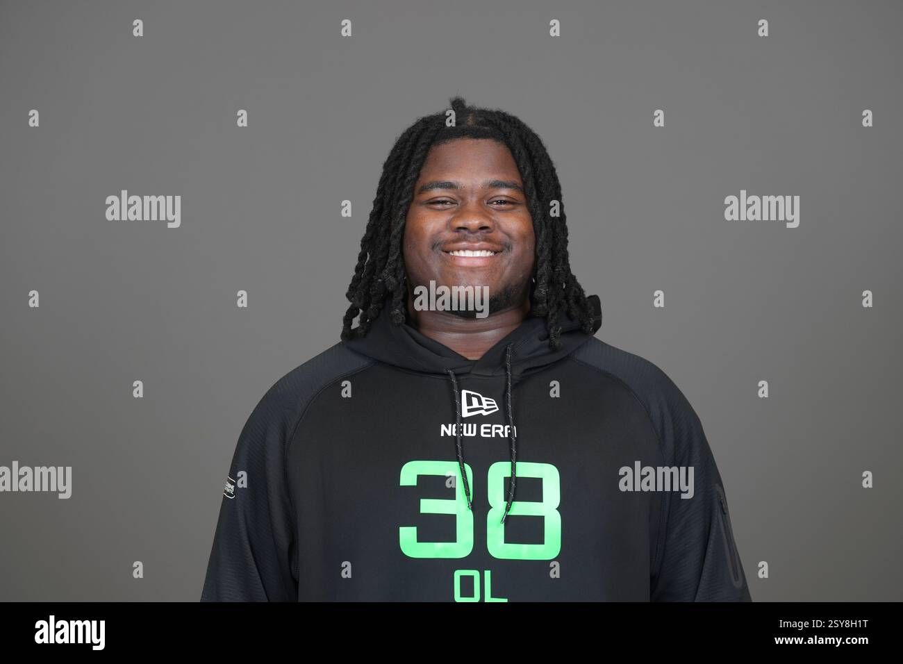 South Carolina offensive lineman Torricelli Simpkins III (OL38) poses ...