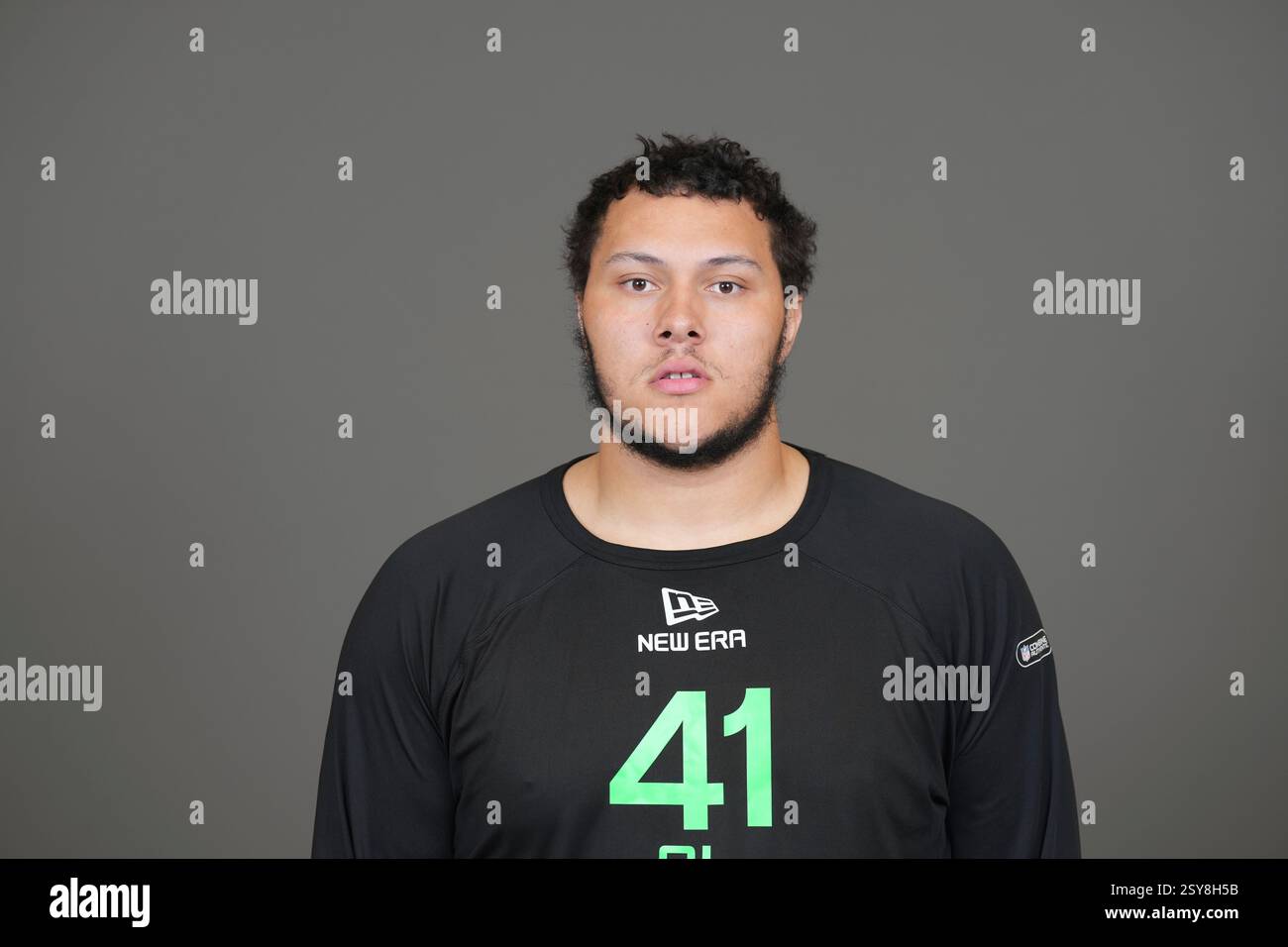 Pittsburgh offensive lineman Branson Taylor (OL41) poses for a portrait ...