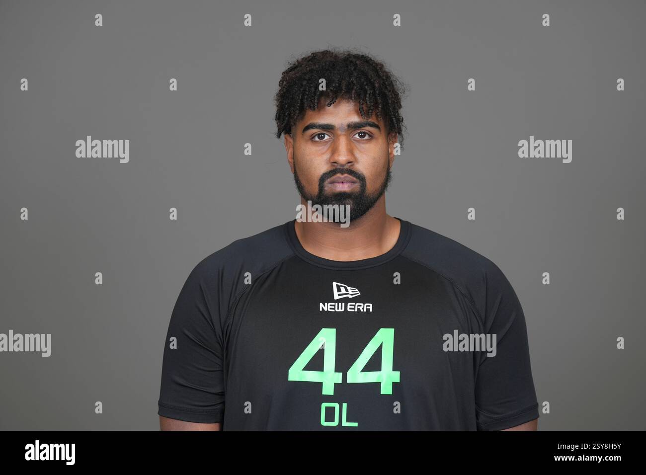 Georgia offensive lineman Xavier Truss (OL44) poses for a portrait at ...