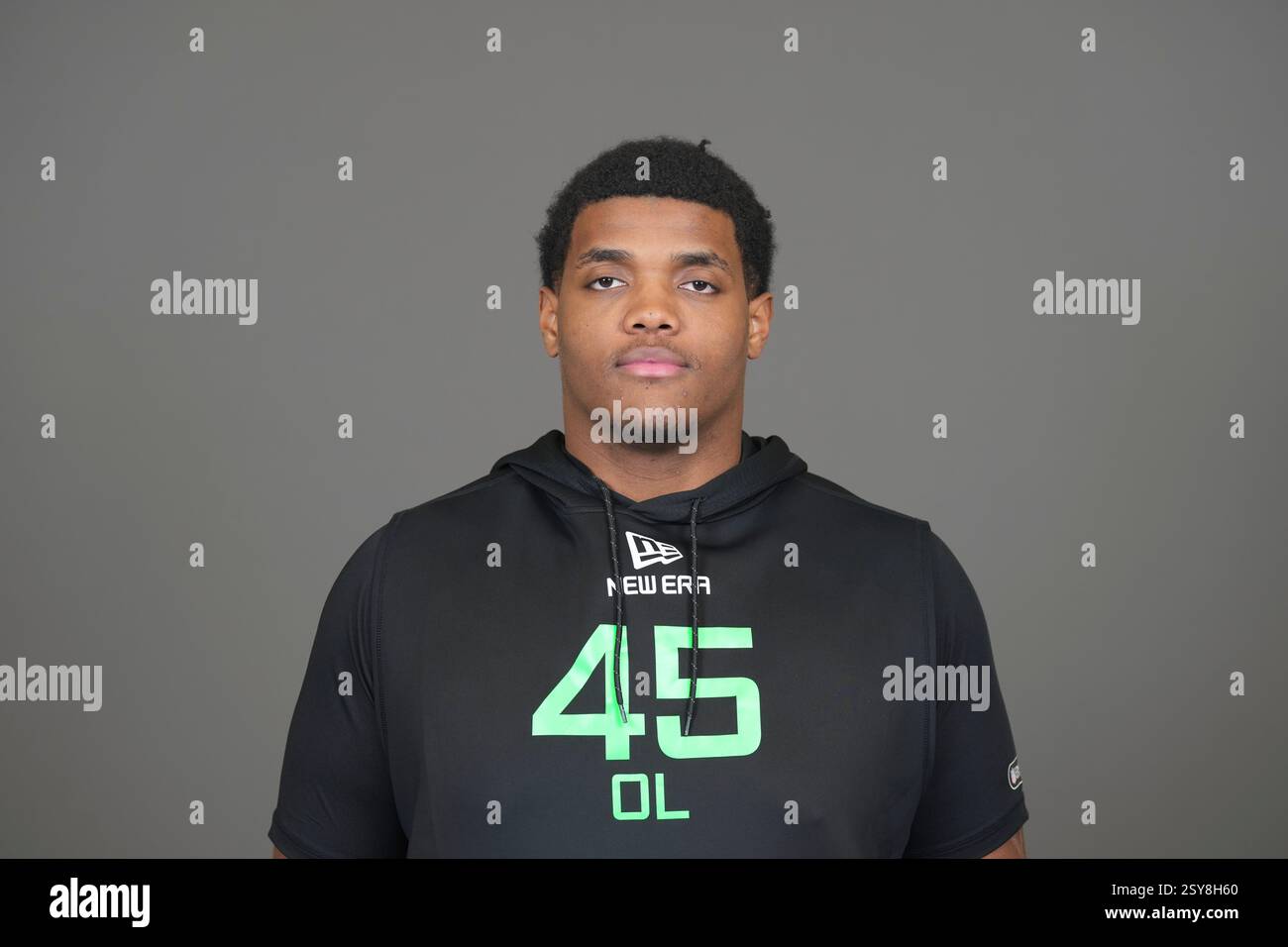 Alabama A&M offensive lineman Carson Vinson (OL45) poses for a portrait ...