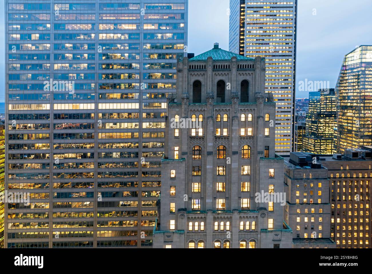 Canada, Ontario, Toronto, Canadian Bank of Commerce building built 1929 ...