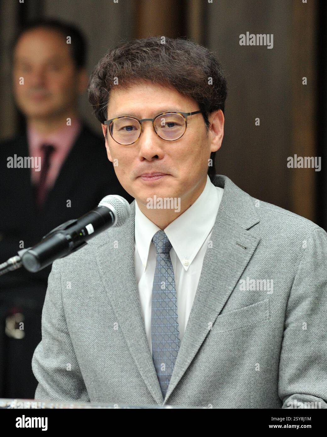 New York, USA. 27th Feb, 2025. Dr. Chu Xiaobo, Director, Shanghai ...