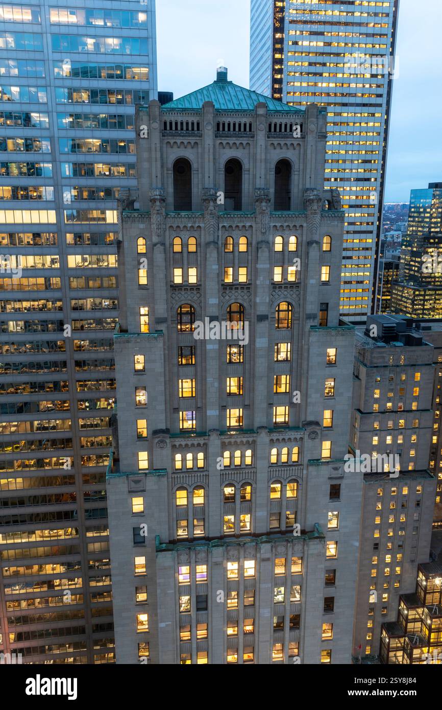 Canada, Ontario, Toronto, Canadian Bank of Commerce building built 1929 ...
