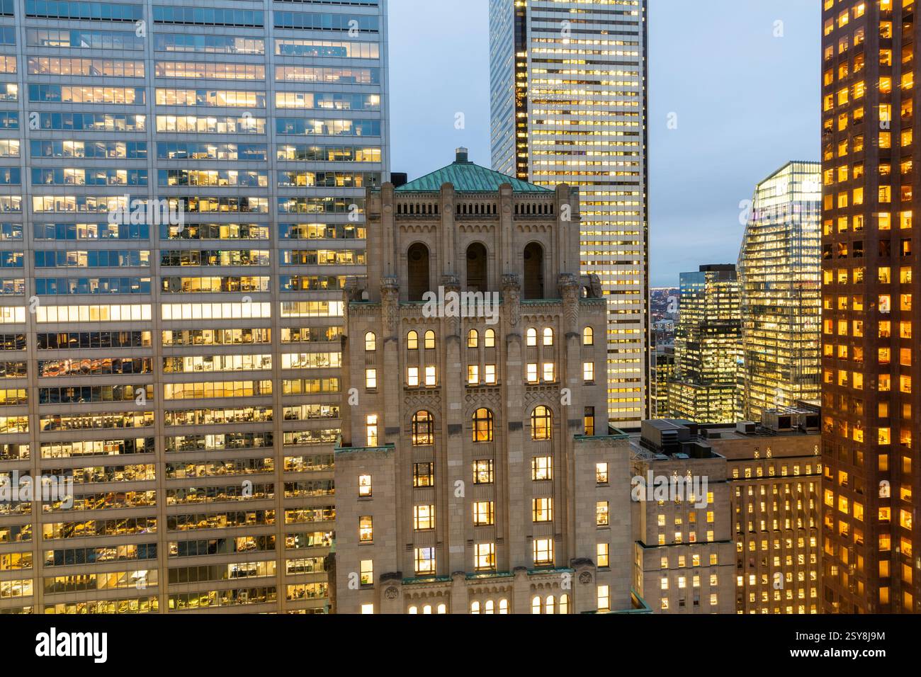 Canada, Ontario, Toronto, Canadian Bank of Commerce building built 1929 ...