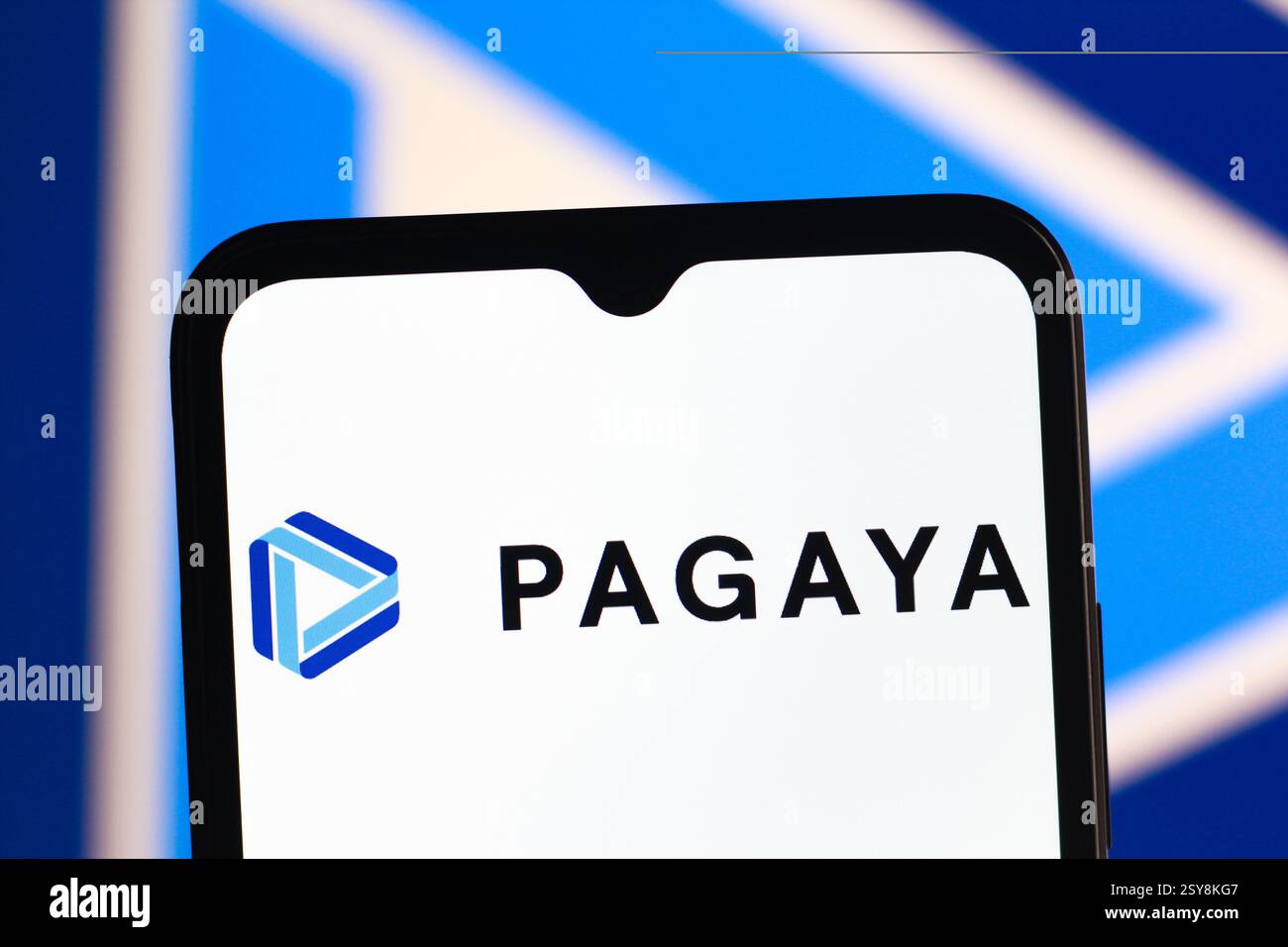 February 27, 2025, Canada: In this photo illustration, the Pagaya Technologies logo is seen ...