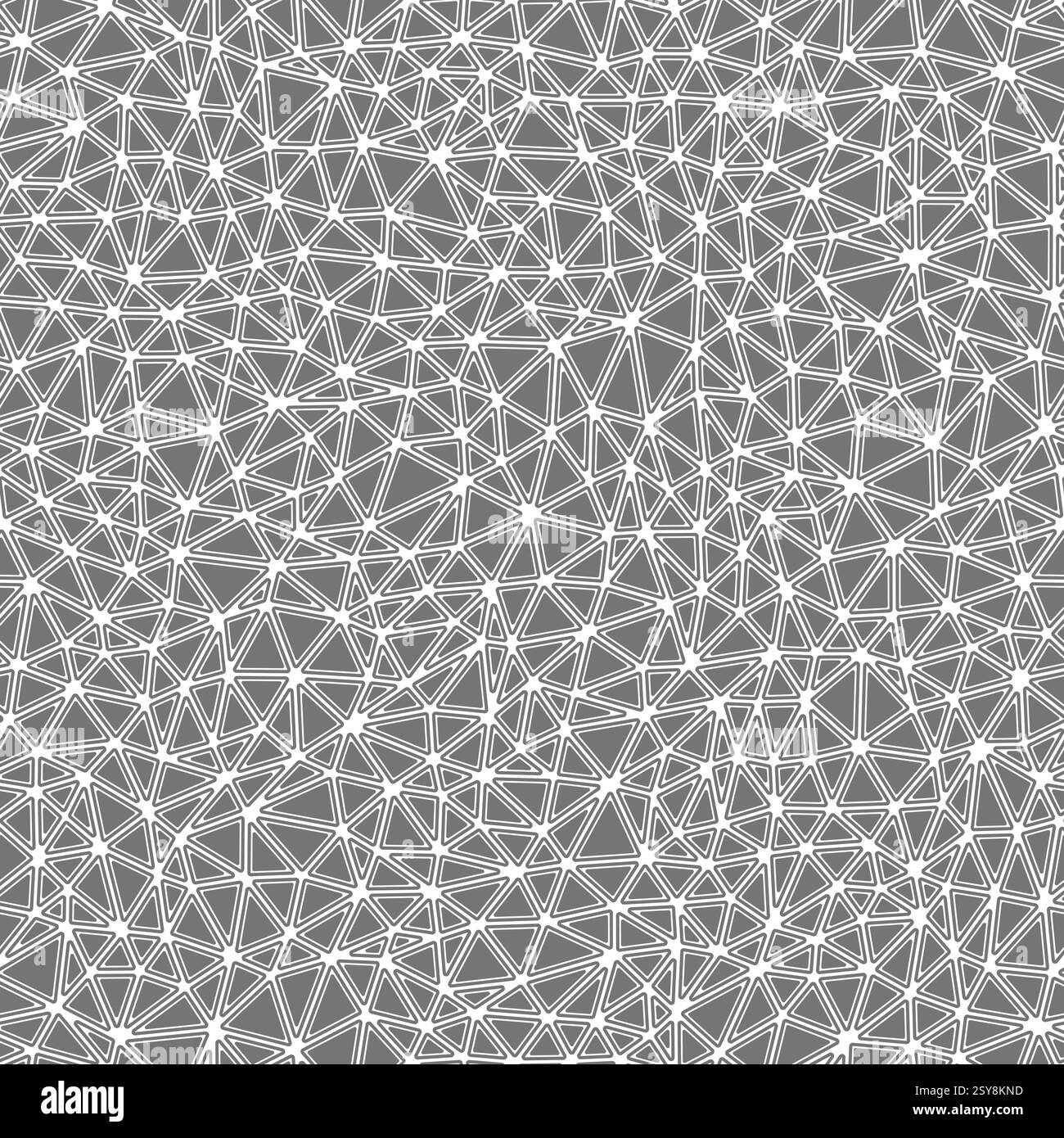 Vector Seamless Pattern Rounded Solid Shapes In Frames Small Triangles Size Solid Color Style