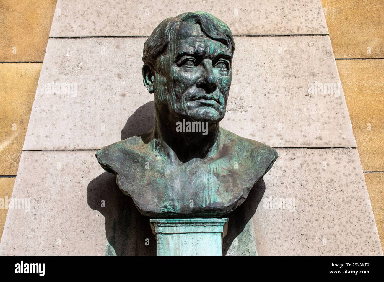 London, UK - March 23rd 2023: Bust of Alfred Lord Northciffe at St ...