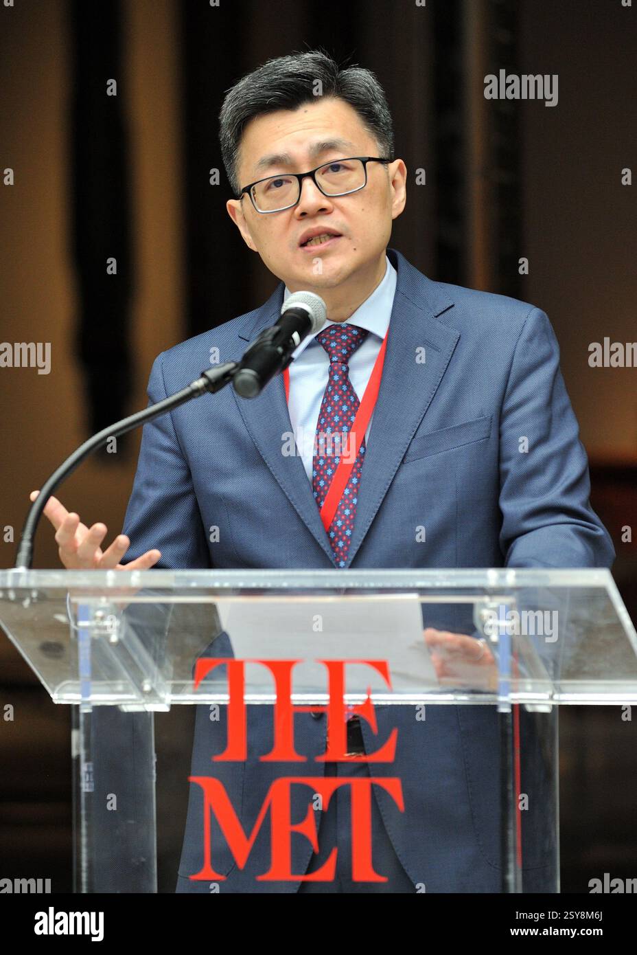 New York, USA. 27th Feb, 2025. Pengliang Lu, Curator, Chinese Art ...