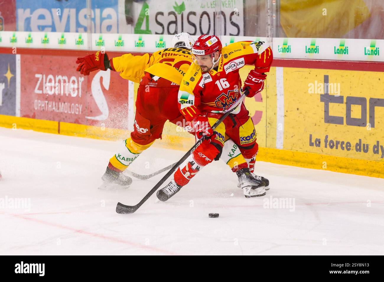27/02/2025, Biel/Bienne, Tissot Arena, NL: EHC Biel-Bienne - SCL Tigers ...