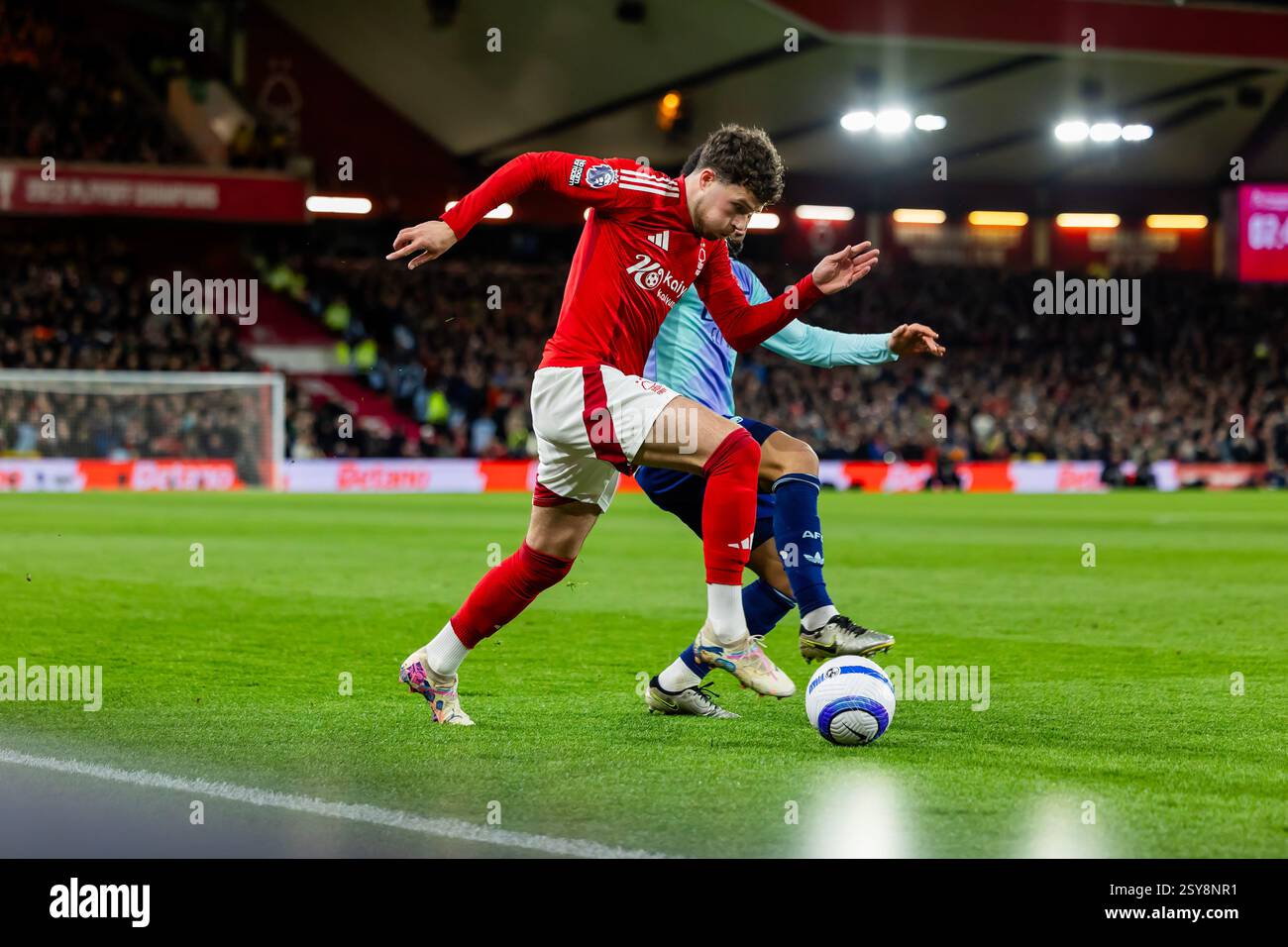 The City Ground, Nottingham, UK. 26th Feb, 2025. Premier League ...