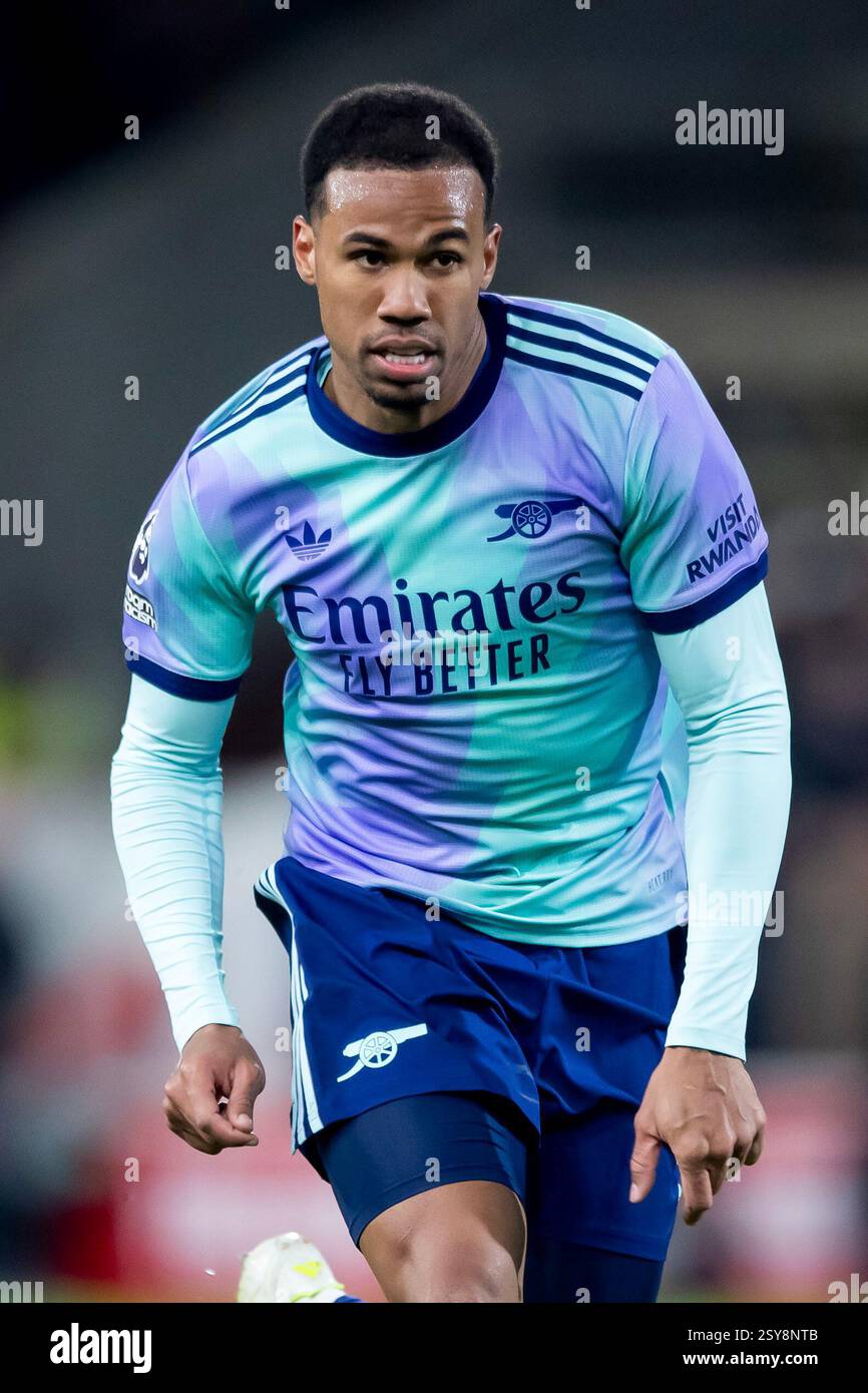 The City Ground, Nottingham, UK. 26th Feb, 2025. Premier League ...