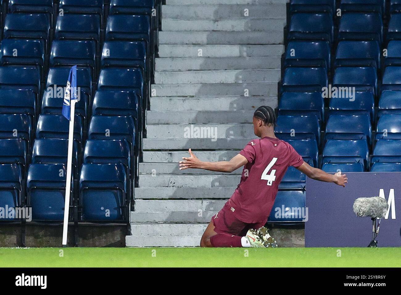 West Bromwich, UK. 27th Feb, 2025. #4, Stephen Mfuni of Manchester City ...