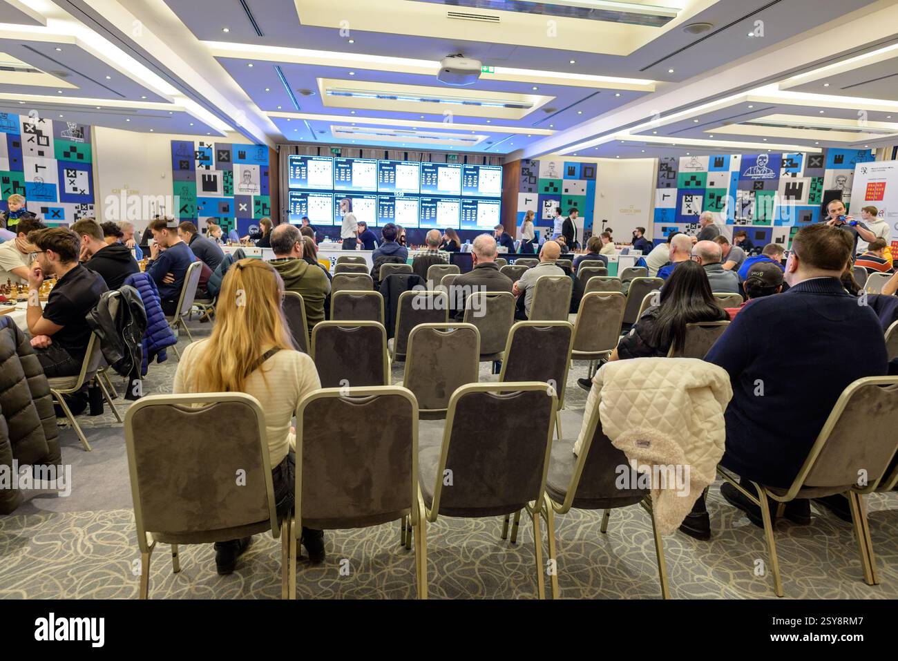 Prague International Chess Festival 2025 Masters tournament in Prague, Czech Republic on 27 ...