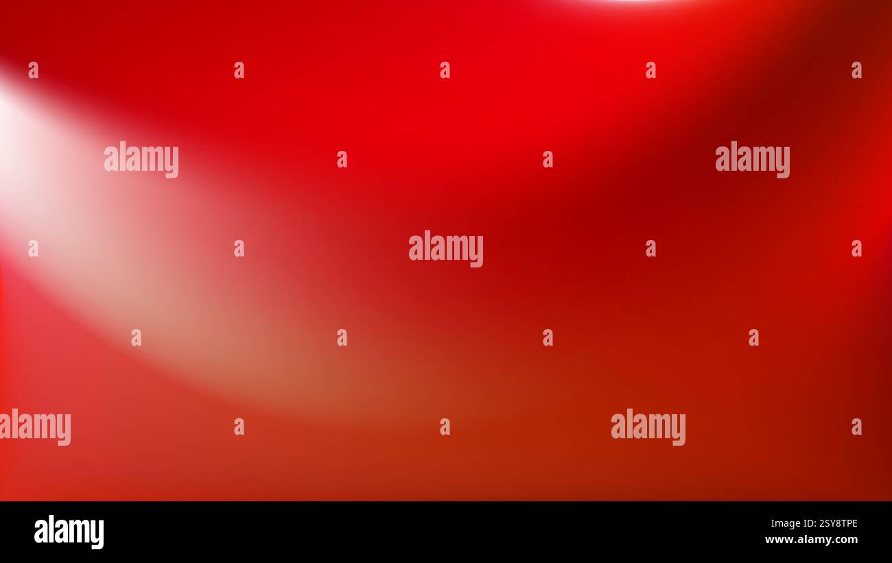 Elegant red gradient. Light and shadow blurred, flowing effect Stock ...