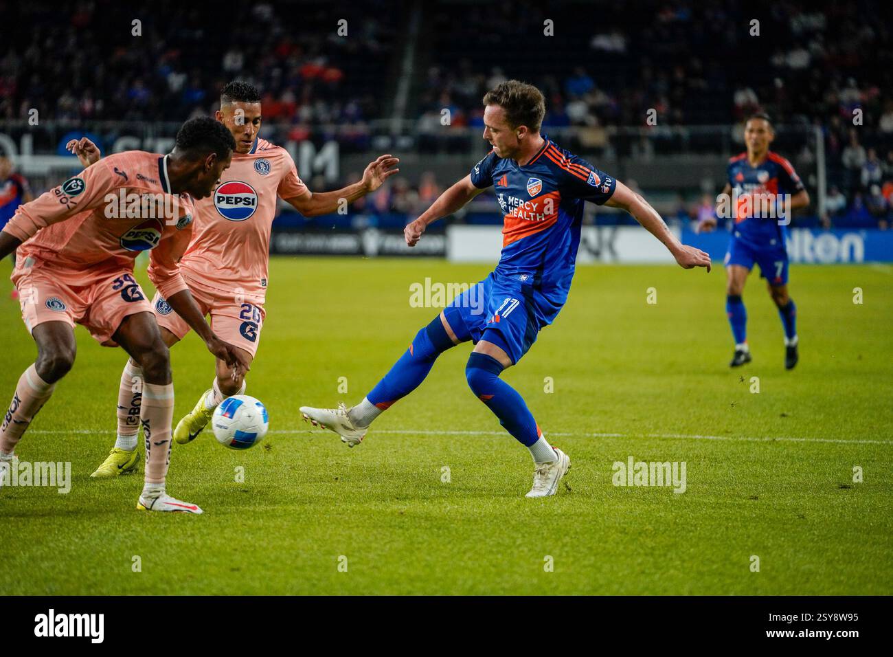 Cincinnati, Ohio, USA. 26th Feb, 2025. Corey Baird #11 of FC Cincinnati ...