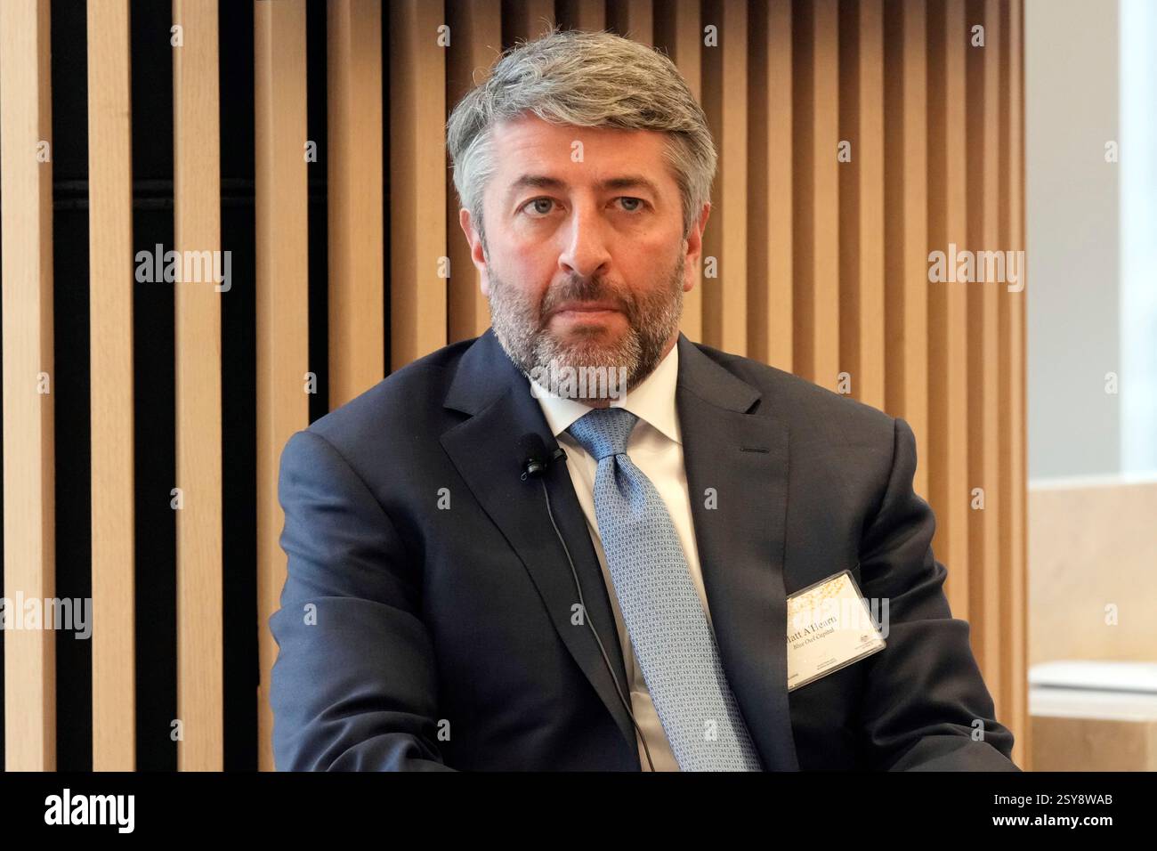 Matt A'Hearn, Head of Digital Infrastructure at Blue Owl, participates ...