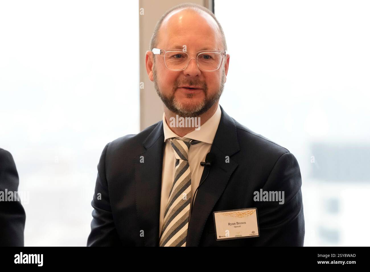 Ryan Brown, Head of Infrastructure Finance at OpenAI, participates in ...