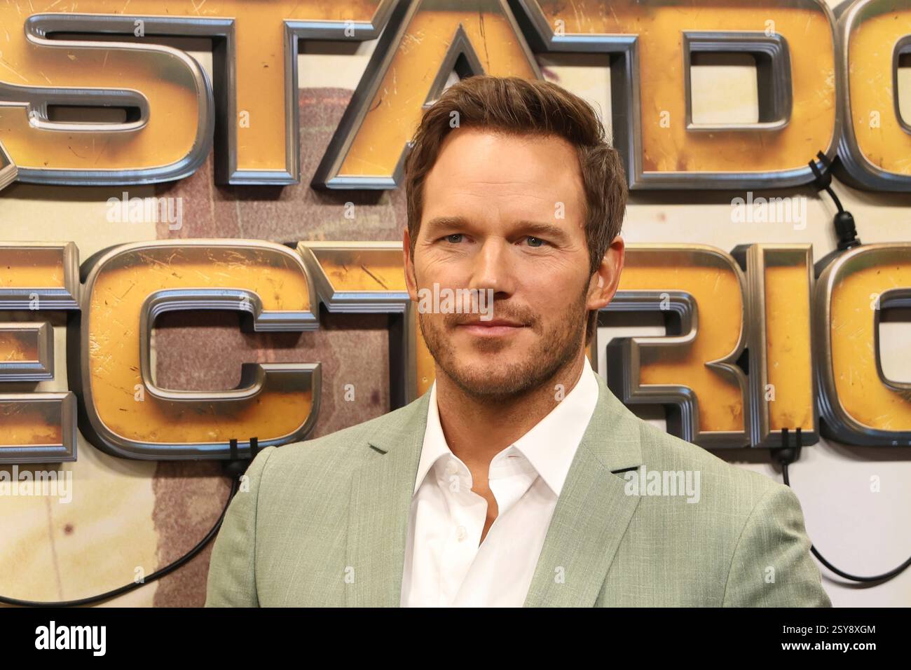 Chris Pratt during the premiere of the film 'Electric State', on ...