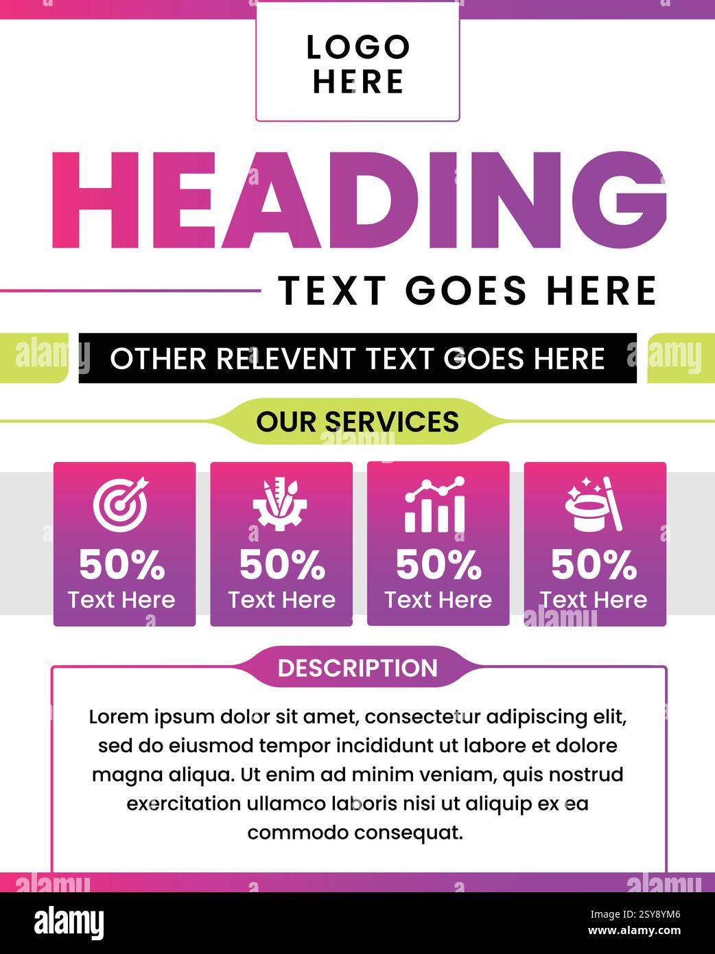 Simple Social Media Flyer Design Template - Social Media Banner Design ...