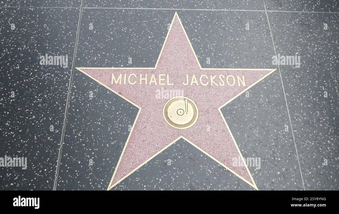 Hollywood, California, USA 27th February 2025 Michael Jackson Hollywood ...