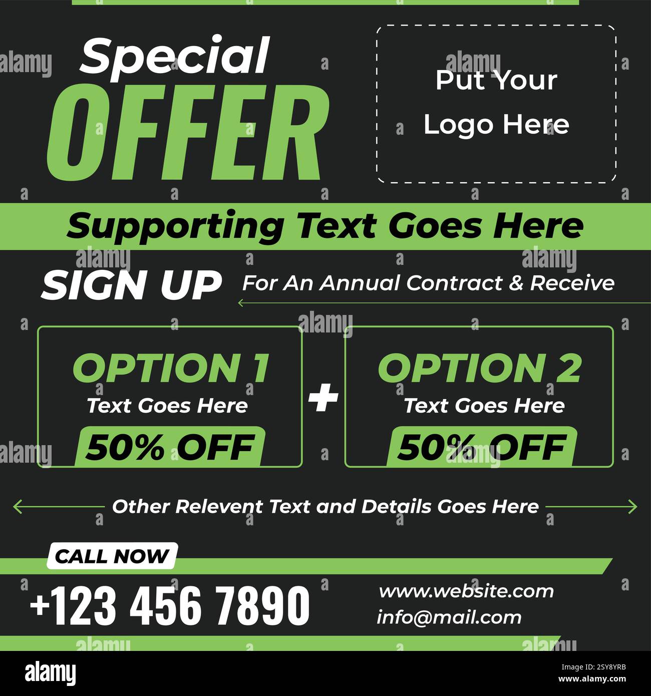 Simple Social Media Flyer Design Template - Social Media Banner Design ...