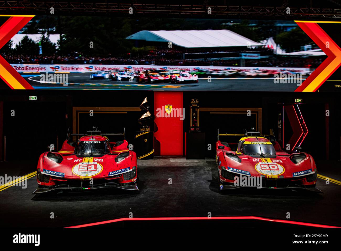 Ferrari 499P Hypercar Stock Photo - Alamy